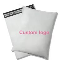 China PBAT PLA D2W PE Patterned Mailing Bags Photooxygen Degradation Custom Postal Bags for sale