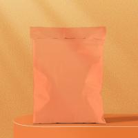 China Salix Orange Biodegradable Shipping Mailers Thickness 120 Micron for sale