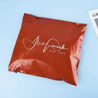 China Recyclable Durable Tear Resistant 12 Silk PE Custom Mailing Bags For Clothes for sale