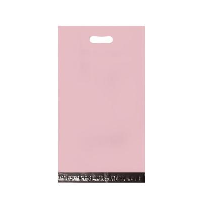 China Pink PE Hand Bags Mailer Envelope Bags With Self Adhesive Closure Waterproof for sale