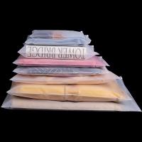 China Customize Biodegradable Material Securely Sealed Clear Waterproof Zipper Pouch for sale