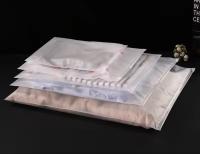 China Strong Puncture Resistance Reusable Clear Plastic Bags With Zipper for sale