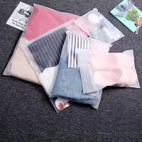 China Customize Biodegradable Material Securely Sealed Clear Waterproof Zipper Pouch for sale