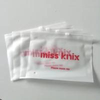 China Strong Puncture Resistance Reusable Clear Plastic Bags With Zipper for sale
