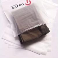China Gravure Printing Dust Resistant Clear Plastic Storage Bags With Zipper for sale
