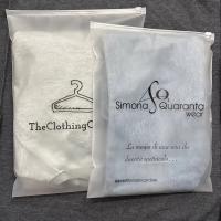 China Moisture Resistant Reusable EVA CPE Clear Storage Bags With Zipper for sale