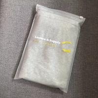 China Moisture Resistant Reusable EVA CPE Clear Storage Bags With Zipper for sale