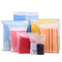 China Moisture Resistant Clear Plastic Zipper Pouch For Shoes Clothing Protects Against Dust for sale