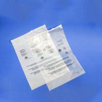 China Transparent PE Packaging Zipper Bag Cosmetic Makeup With Customizable Design for sale