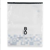 China Transparent PE Packaging Zipper Bag Cosmetic Makeup With Customizable Design for sale