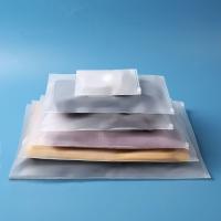 China EVA D2W Biodegradable Custom Frosted Zipper Bags Screen Printing / Gravure Printing for sale