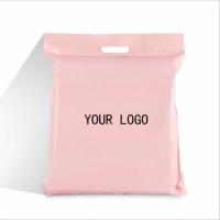 China D2W PE Biodegradable Courier Parcel Large Delivery Bag Double Handles for sale