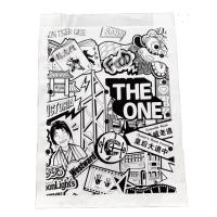 China Customizable Size Logo And Fully Degradable Cellophane Glasin Paper Bags for sale
