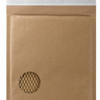China Custom Printing Biodegradable Kraft Envelop Honeycomb Paper Bags With Self Sealing for sale