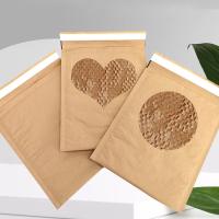 China Custom Printing Biodegradable Kraft Envelop Honeycomb Paper Bags With Self Sealing for sale
