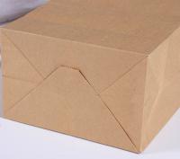 China Recyclable Kraft Paper Biodegradable Food Packaging Bags for sale