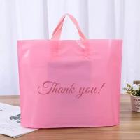 China Recyclable Plastic Bag With Handle Mailing Bags Personalised Tear Roof / Waterproof for sale