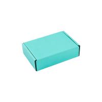 China Portable Green Turquoise Folding Box Airplane Box For Cosmetics And Clothing for sale