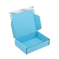 China Zipper Airplane Box Recyclable Material Trip Wall Board Foldable Cardboard Boxes for sale