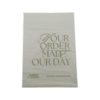 China Self Adhesive Sticker Biodegradable Delivery Bags Cornstarch PLA Bag for sale