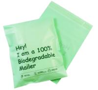 China 100% Biodegradable Cornstarch PLA Compostable Mailers Custom for sale