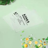 China Reusable Zipper Bags In Customizable Colors Printed Transparent Frosted Bag for sale