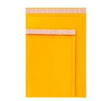China Yellow Kraft Paper Bubble Bag 155g Co-Extruded Bubble Shockproof Protection Product Transportation Safety for sale