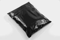 China Custom Printed Biodegradable Self Sealing Courier Bags In Black for sale