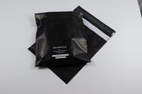 China Custom Printed Biodegradable Self Sealing Courier Bags In Black for sale