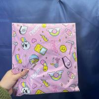 China 100pcs/Pack PE Shipping Bags Waterproof Tear Resistant Self Sealing Lightweight Durable Logistics Use for sale