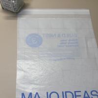 China White Translucent Glasin Paper Bag Large Stock For Clothing Packaging for sale