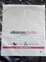 China Shoes Clothing Travel Custom Frosted Zipper Bags With Zipper Closure for sale