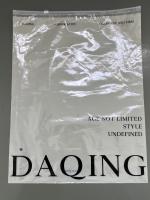 China Transparent Zipper Bags Packing Clothes Support Customization for sale