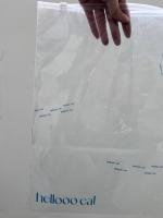 China Custom Biodegradable Transparent Slider Lock Frosted Zipper Packaging Bags for sale