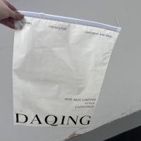 China Transparent Zipper Bags Packing Clothes Support Customization for sale