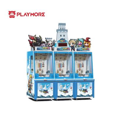 China Coin Tower Mechanical Arcade Machines Three Players Sky Tower Win Tickets for sale