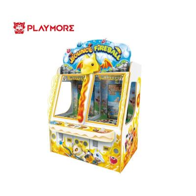 China 2 Players 1400W Coin Operated Entertainment Machine Bounce Fireball Drop Ball Game for sale