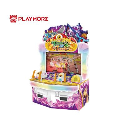China Trick Or Treat Coin Operated Arcade Machines 2 Players With Vibrating Guns for sale
