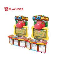 China 220V Dino Rock Kids Coin Op Arcade Machines 3 Players Large LCD Screen for sale