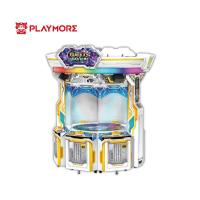 China Galaxy Savior Kids Coin Op Mechanical Arcade Machines 700KGS Shoots Aliens Six Player for sale