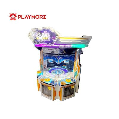 China 700KG Galaxy Savior Mechanical Screen Arcade Machine Shoots Aliens 6 Players for sale