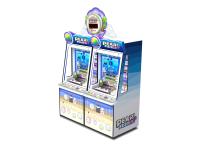 China 630W 2P 3P Arcade Ticket Machine 2400*835*2500MM Pearl Fishery Arcade Game for sale