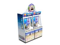 China 630W 2P 3P Arcade Ticket Machine 2400*835*2500MM Pearl Fishery Arcade Game for sale