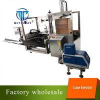 China Automatic Hotmelt Glue Case Erector Machine 10-12ctns/min 110V 220V for sale