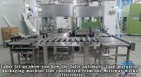 China Custom Shortening Packing Machine Automated Packaging Line for sale