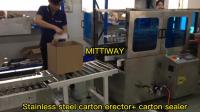 China Stainless Steel Case Erector Machine , Cardboard Box Erectors for sale