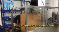 China Hotmelt Glue Case Erector  PLC Control 10~12ctns/min for sale