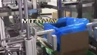 China Carbon Steel Bag Folding Machine MTW-ZD50 4-6ctn/min 380kg for sale