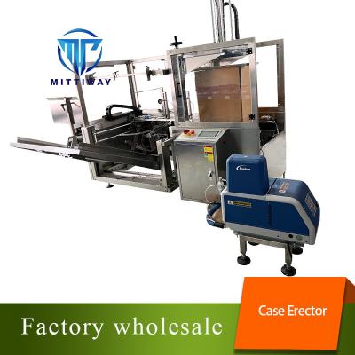 China Hotmelt Glue Case Erector  PLC Control 10~12ctns/min for sale