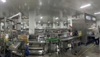 China 7-10ctn/min Food Packaging Line Chicken Meat Packing Machine for sale